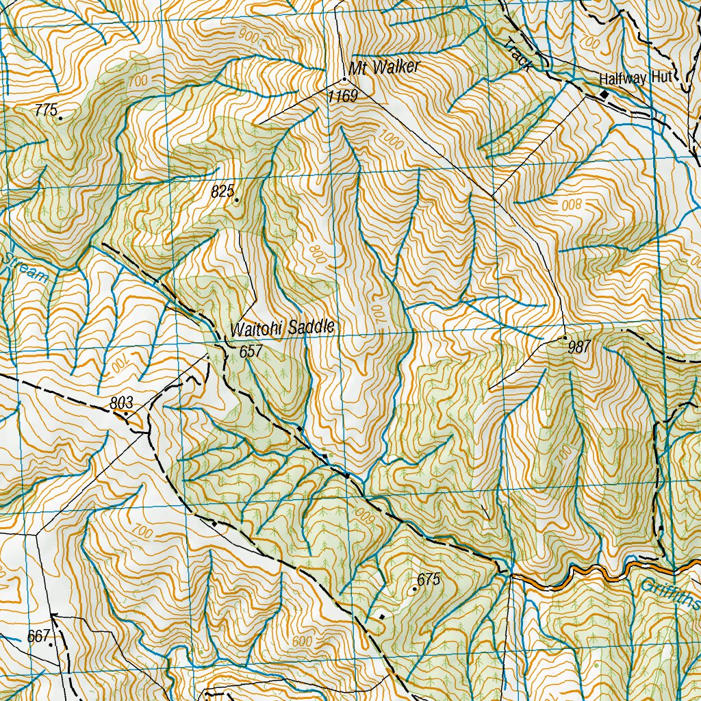 BY18 - Ashwick Flat Map by Land Information New Zealand | Avenza Maps