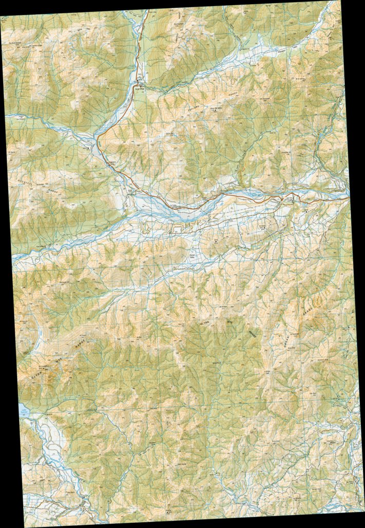 BU23 - Boyle Village Map by Land Information New Zealand | Avenza Maps
