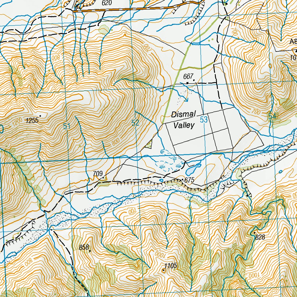 BU23 - Boyle Village Map by Land Information New Zealand | Avenza Maps