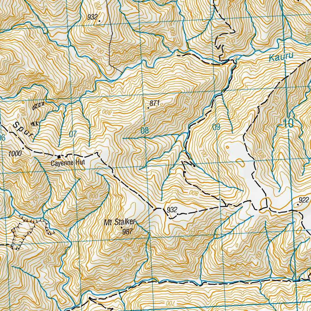 CC17 - Morrisons Map by Land Information New Zealand | Avenza Maps