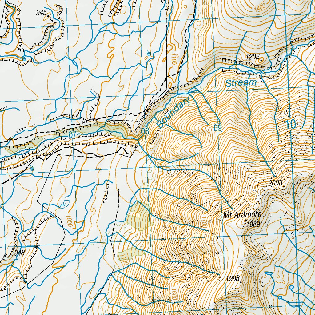 BY17 - Lake Tekapo Map by Land Information New Zealand | Avenza Maps