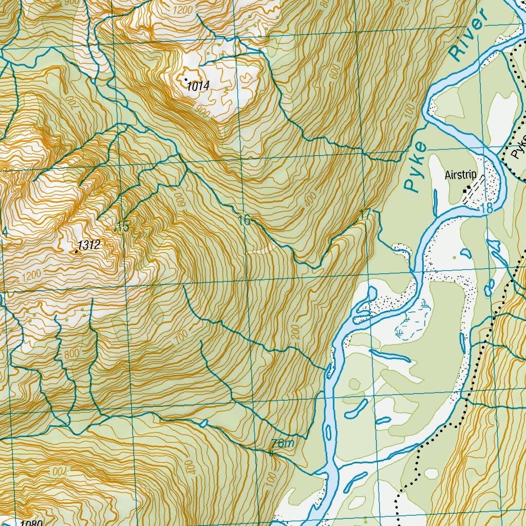 CA09 - Alabaster Pass Map by Land Information New Zealand | Avenza Maps