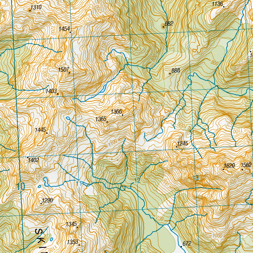 CA09 - Alabaster Pass Map by Land Information New Zealand | Avenza Maps