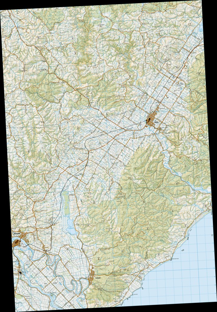 CF15 - Milton Map by Land Information New Zealand | Avenza Maps