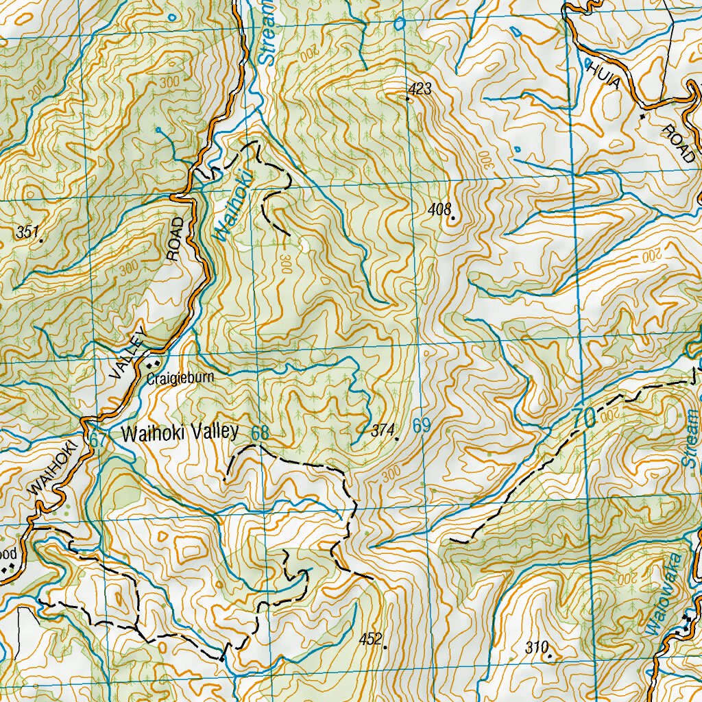 BN36 - Pongaroa Map by Land Information New Zealand | Avenza Maps