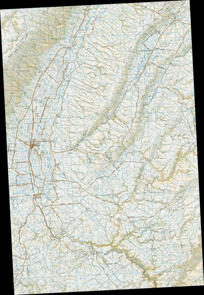 CD16 - Middlemarch Map by Land Information New Zealand | Avenza Maps
