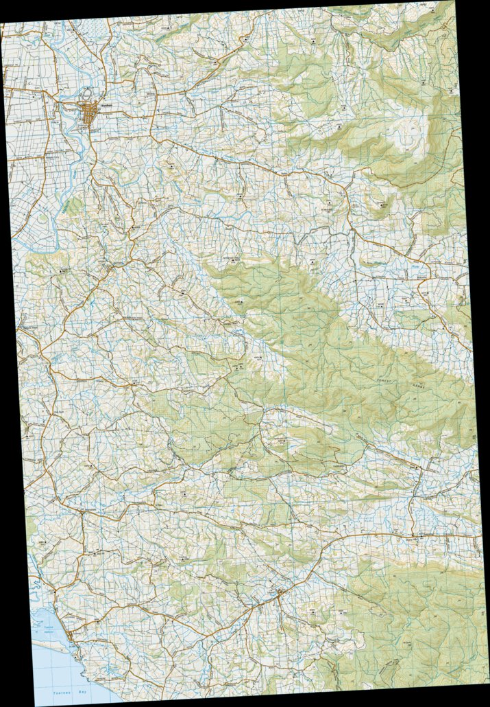 CG12 - Wyndham Map by Land Information New Zealand | Avenza Maps