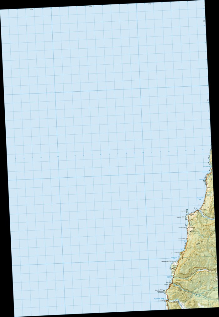 BS19 - Punakaiki Map by Land Information New Zealand | Avenza Maps