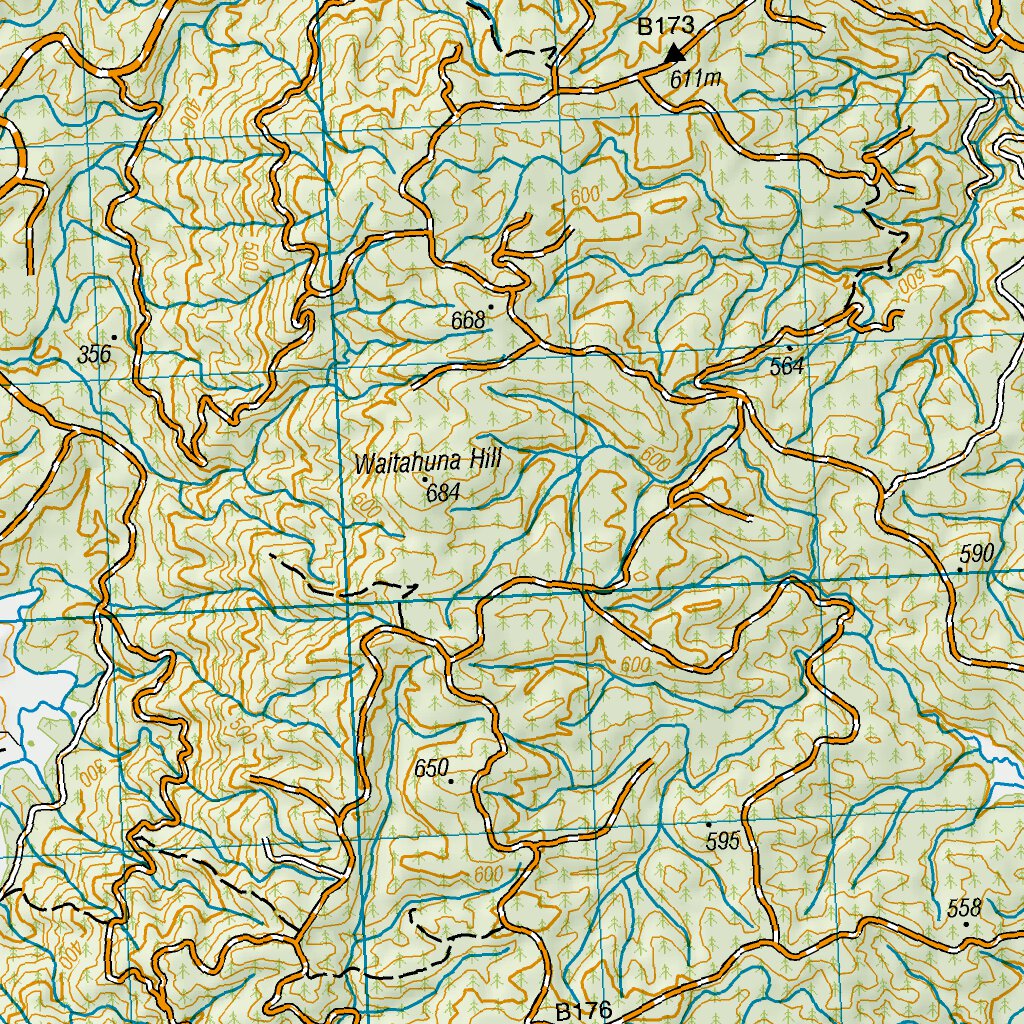 CE15 - Waitahuna Map by Land Information New Zealand | Avenza Maps