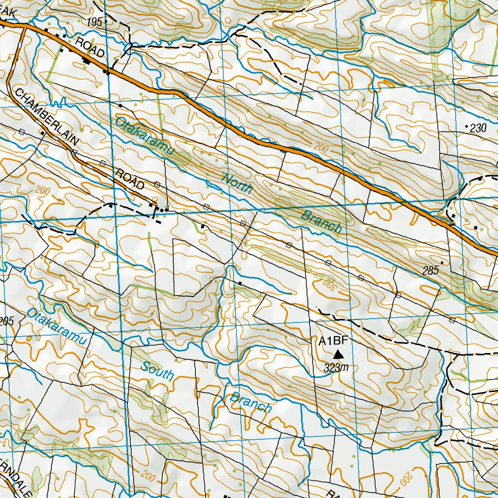 CF12 - Gore Map by Land Information New Zealand | Avenza Maps