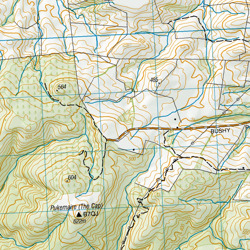 CF11 - Hokonui Hills Map by Land Information New Zealand | Avenza Maps