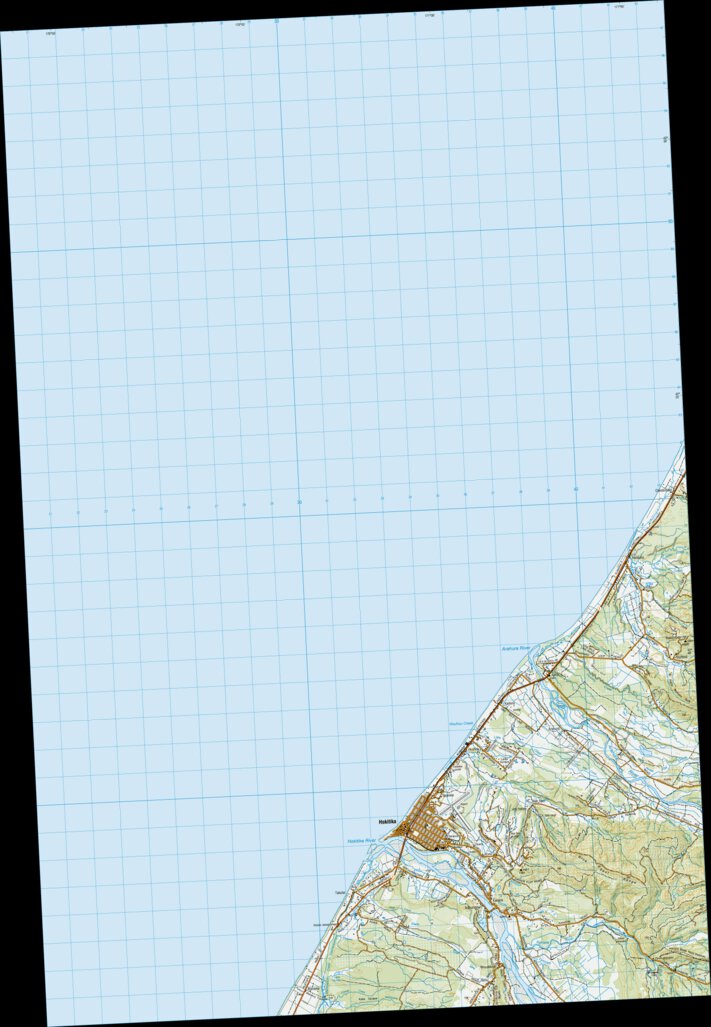 BU18 - Hokitika Map by Land Information New Zealand | Avenza Maps