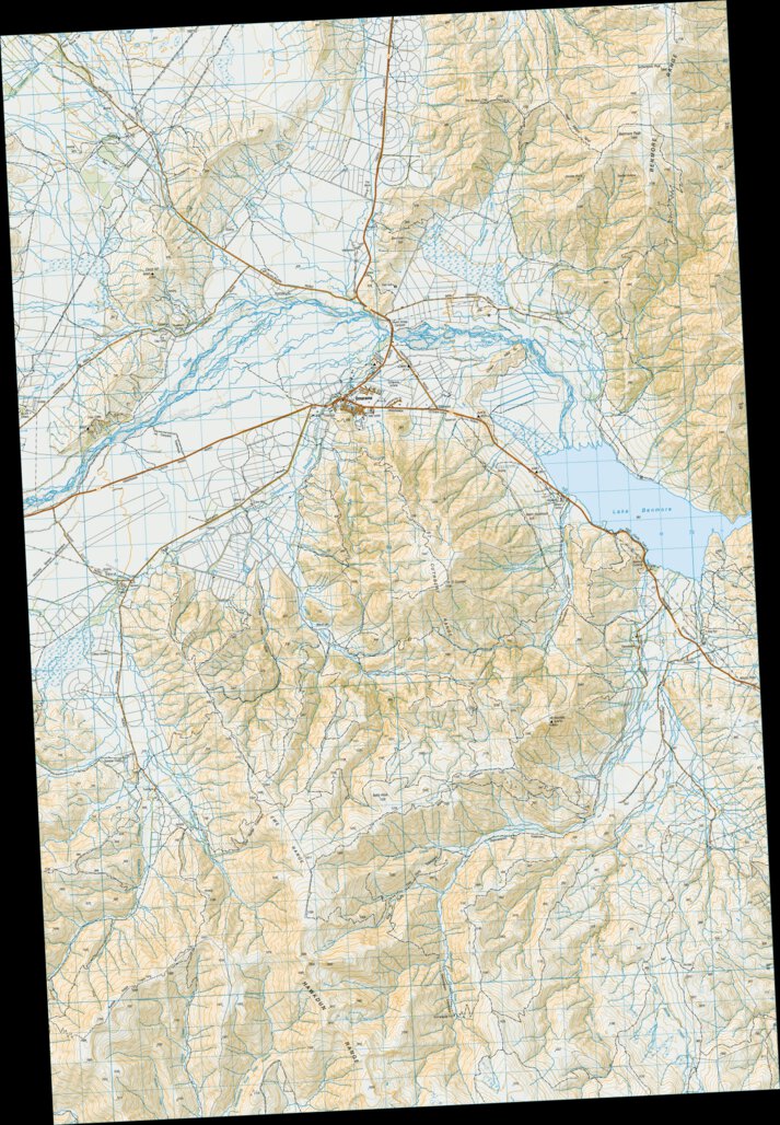 CA15 - Omarama Map by Land Information New Zealand | Avenza Maps