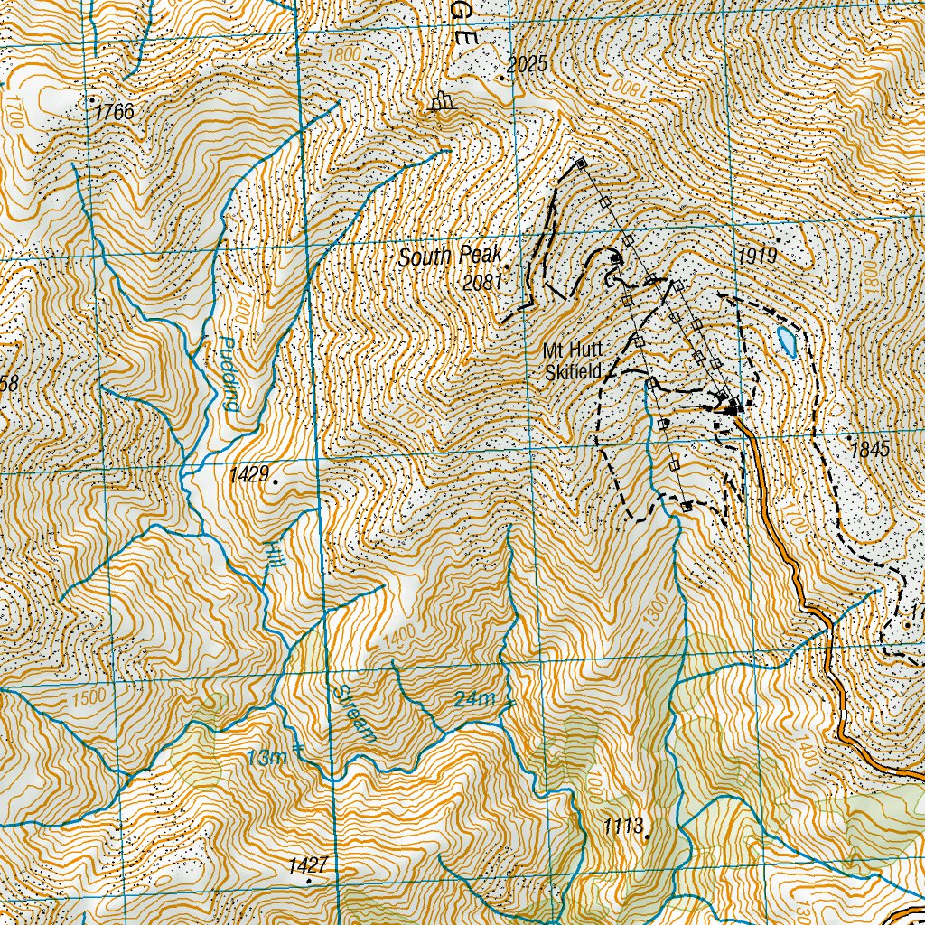 BX20 - Methven Map by Land Information New Zealand | Avenza Maps