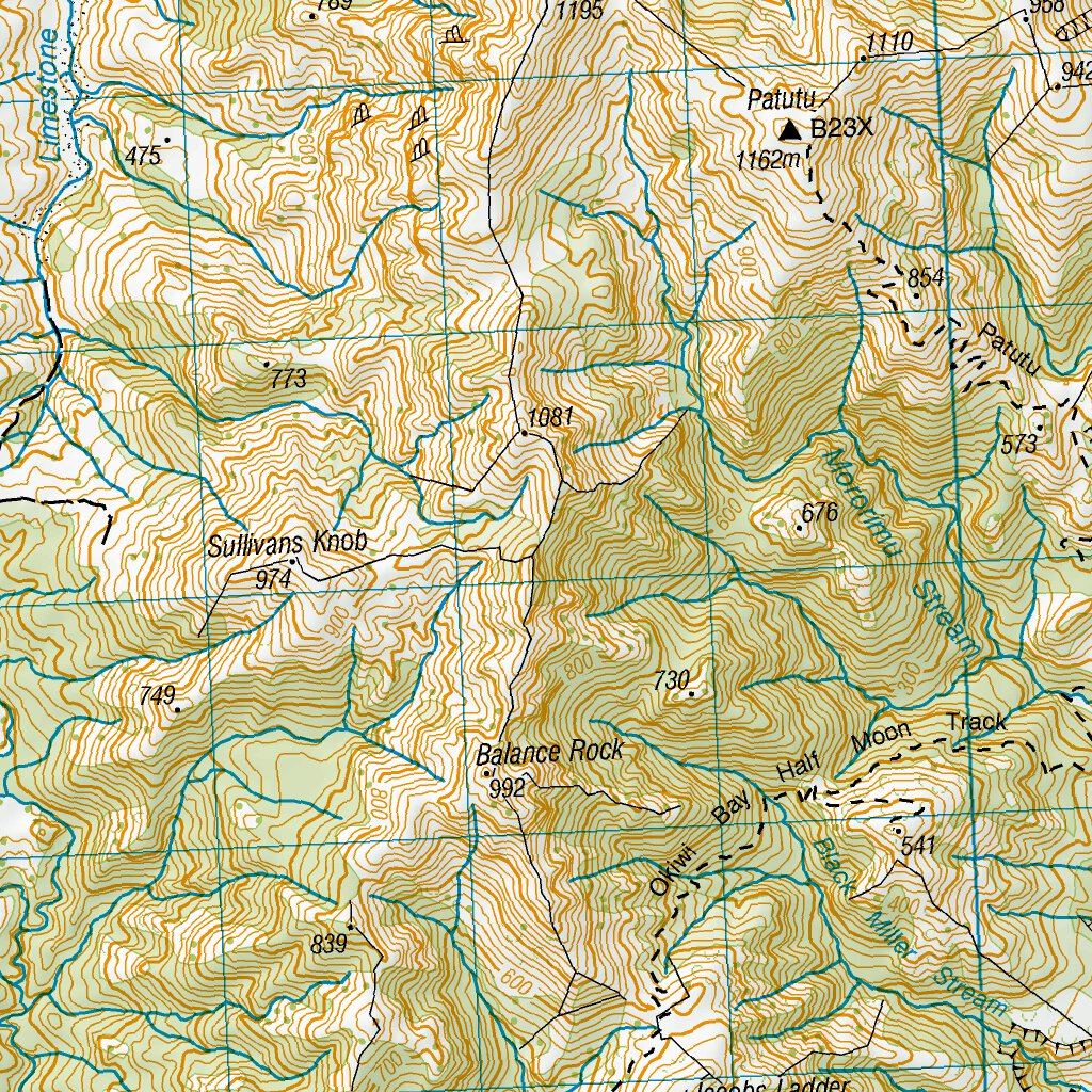BT28 - Mangamaunu Map by Land Information New Zealand | Avenza Maps