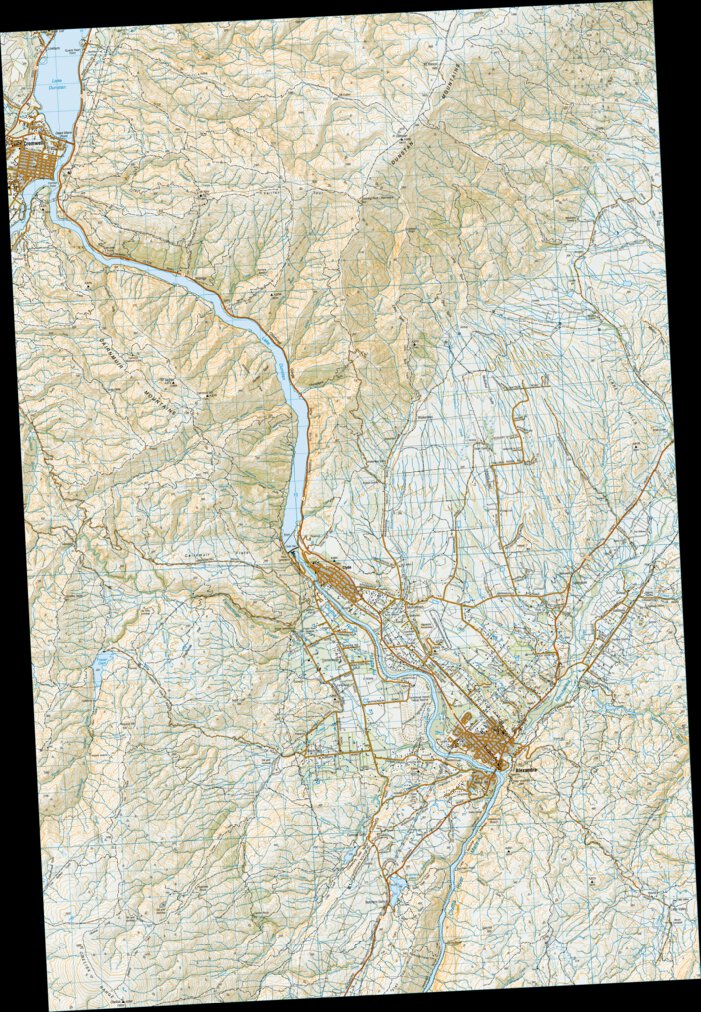 CC13 - Alexandra Map by Land Information New Zealand | Avenza Maps