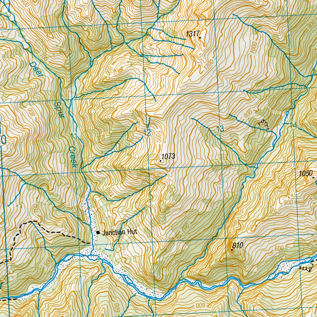 CA13 - Lake Hawea Map by Land Information New Zealand | Avenza Maps