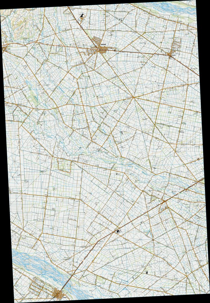 BX22 - Darfield Map by Land Information New Zealand | Avenza Maps