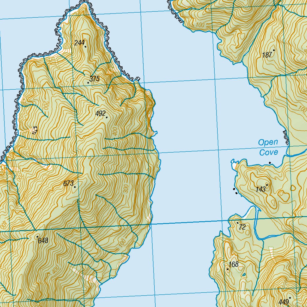 CC05 - Colonial Head Map by Land Information New Zealand | Avenza Maps