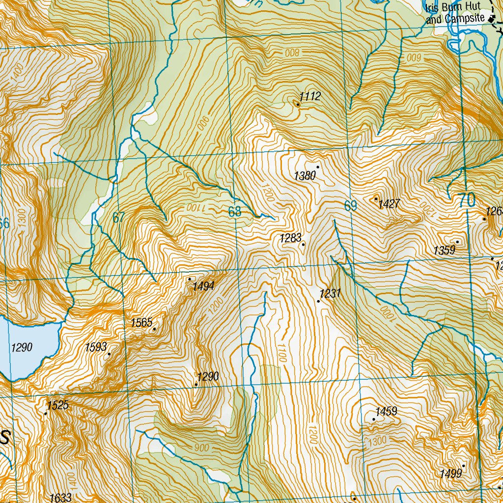 CD07 - Manapouri Map by Land Information New Zealand | Avenza Maps