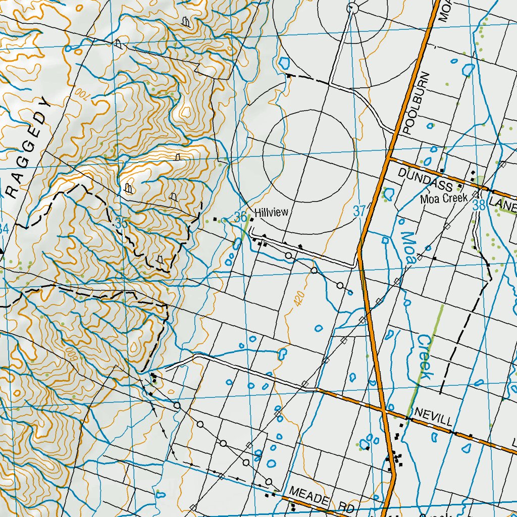 CC14 - Ophir Map by Land Information New Zealand | Avenza Maps
