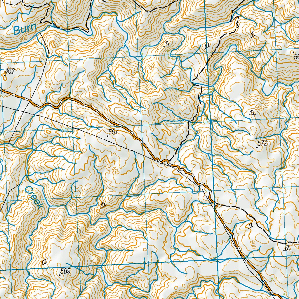 CC14 - Ophir Map by Land Information New Zealand | Avenza Maps