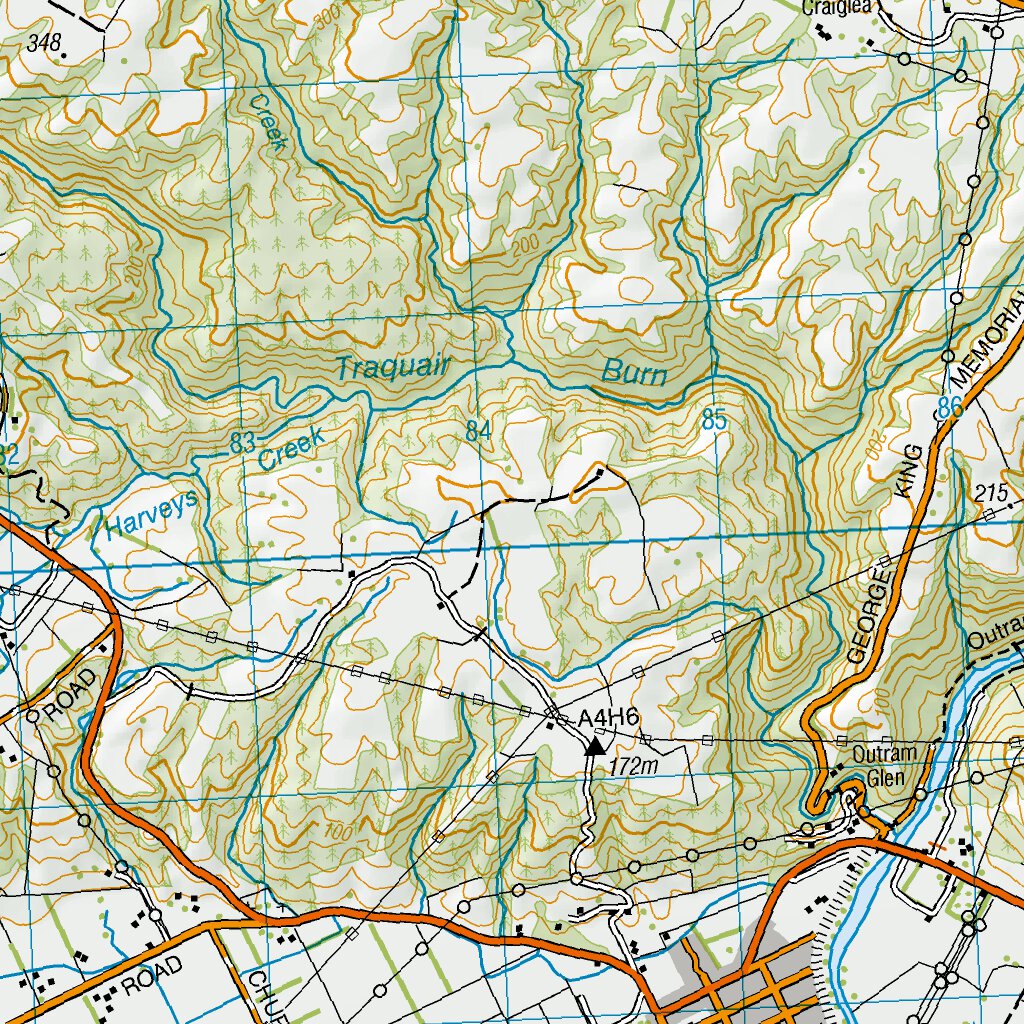 CE16 - Mosgiel Map by Land Information New Zealand | Avenza Maps