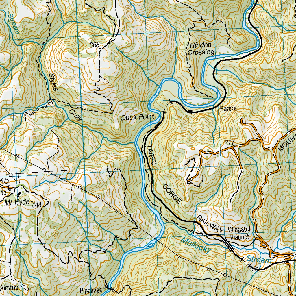 CE16 - Mosgiel Map by Land Information New Zealand | Avenza Maps