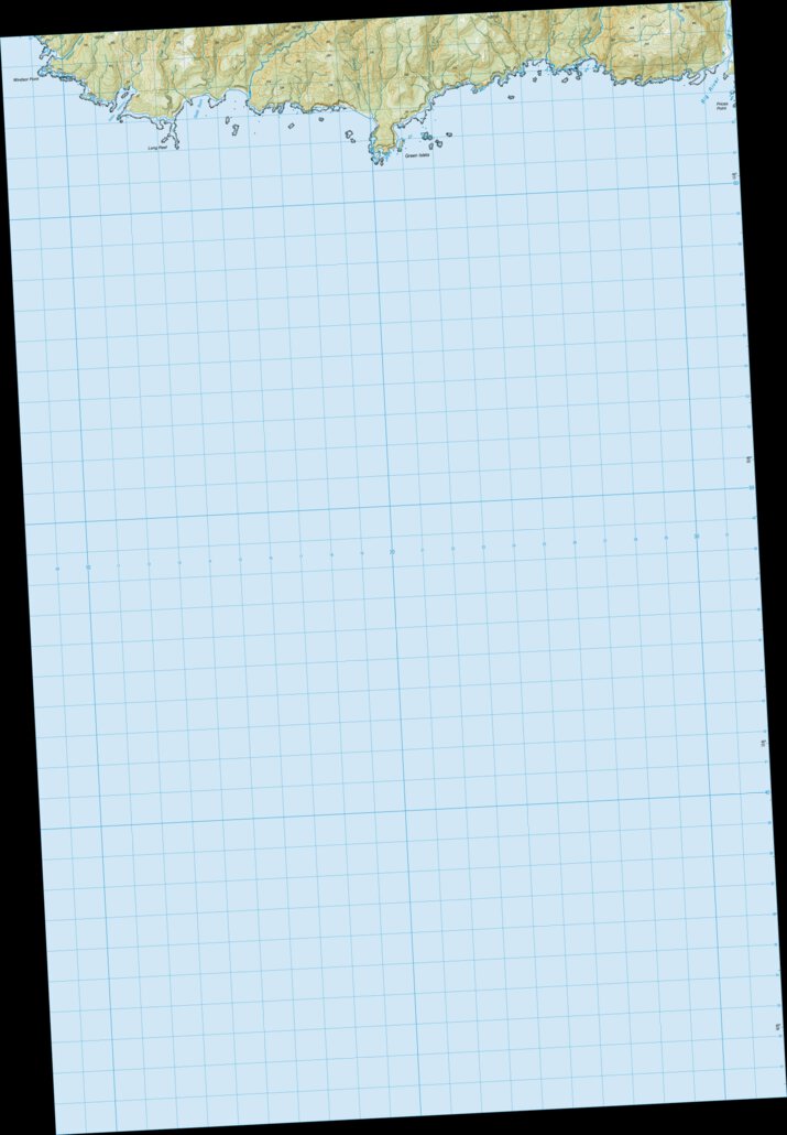 CG05 - Green Islets Map by Land Information New Zealand | Avenza Maps