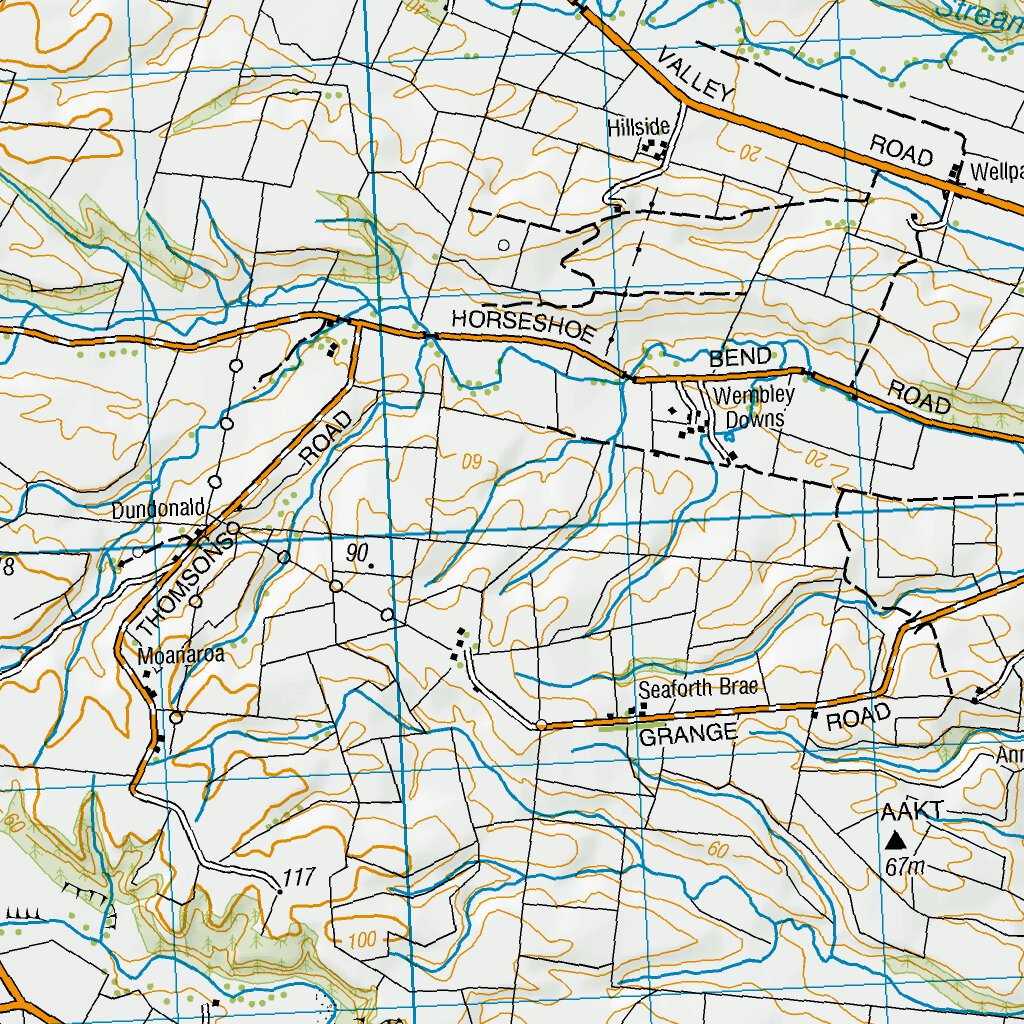 CA19 - Pareora Map by Land Information New Zealand | Avenza Maps