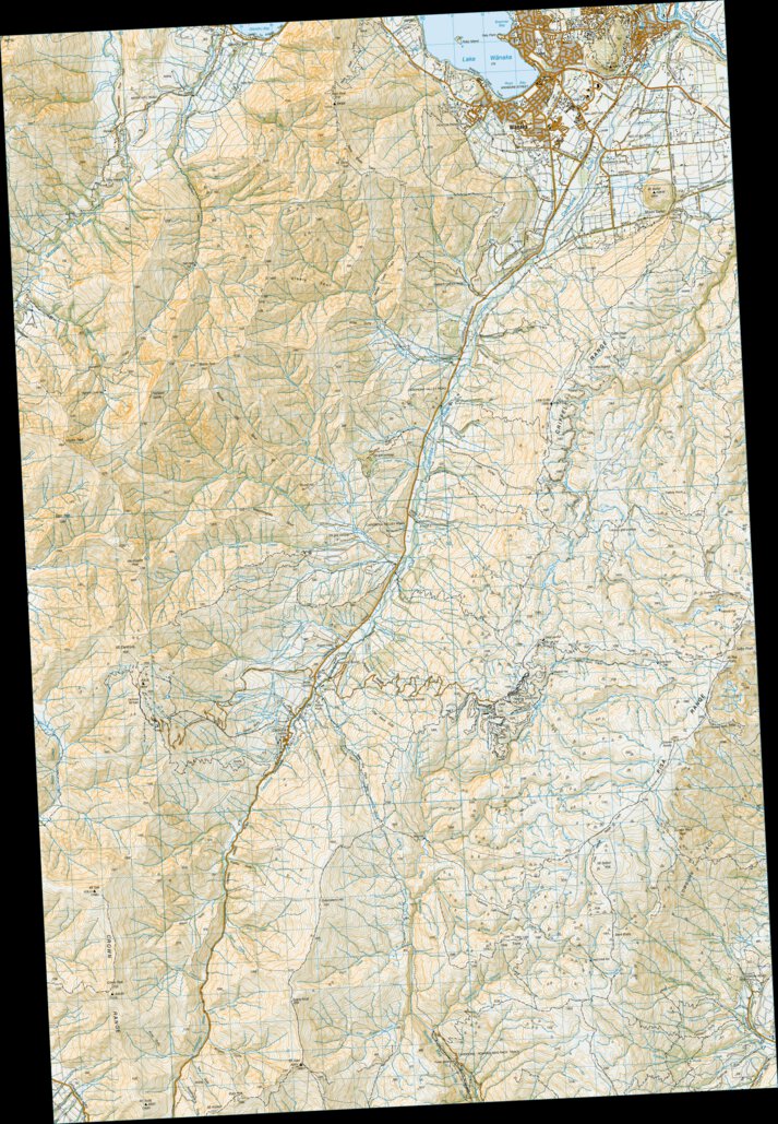 CB12 - Cardrona Map by Land Information New Zealand | Avenza Maps