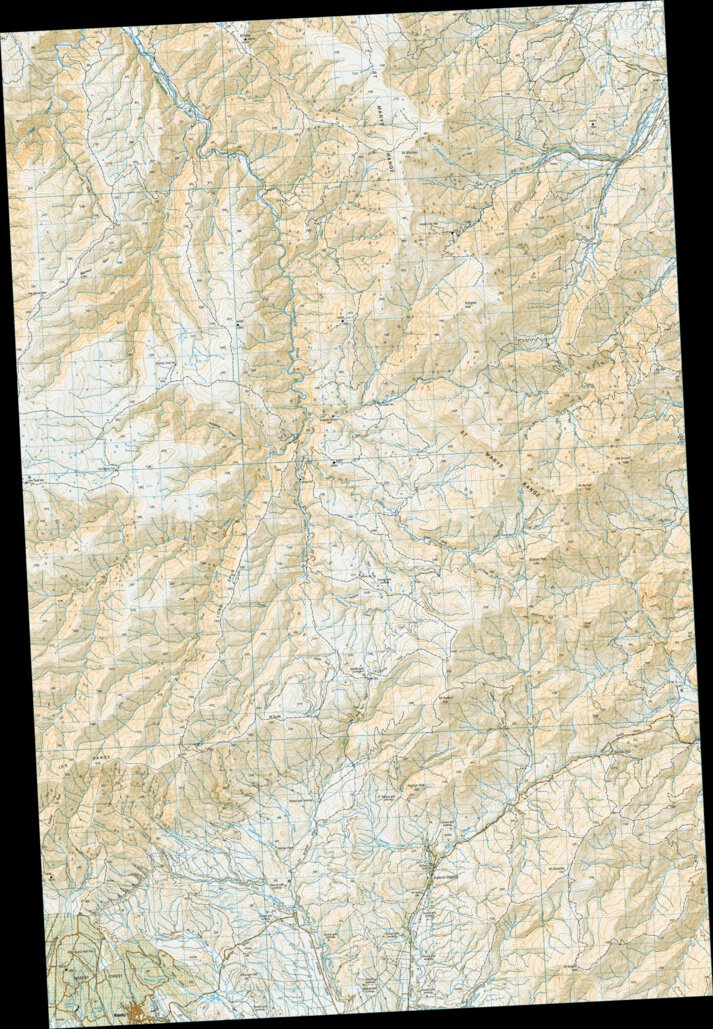 CB16 - Naseby Map by Land Information New Zealand | Avenza Maps