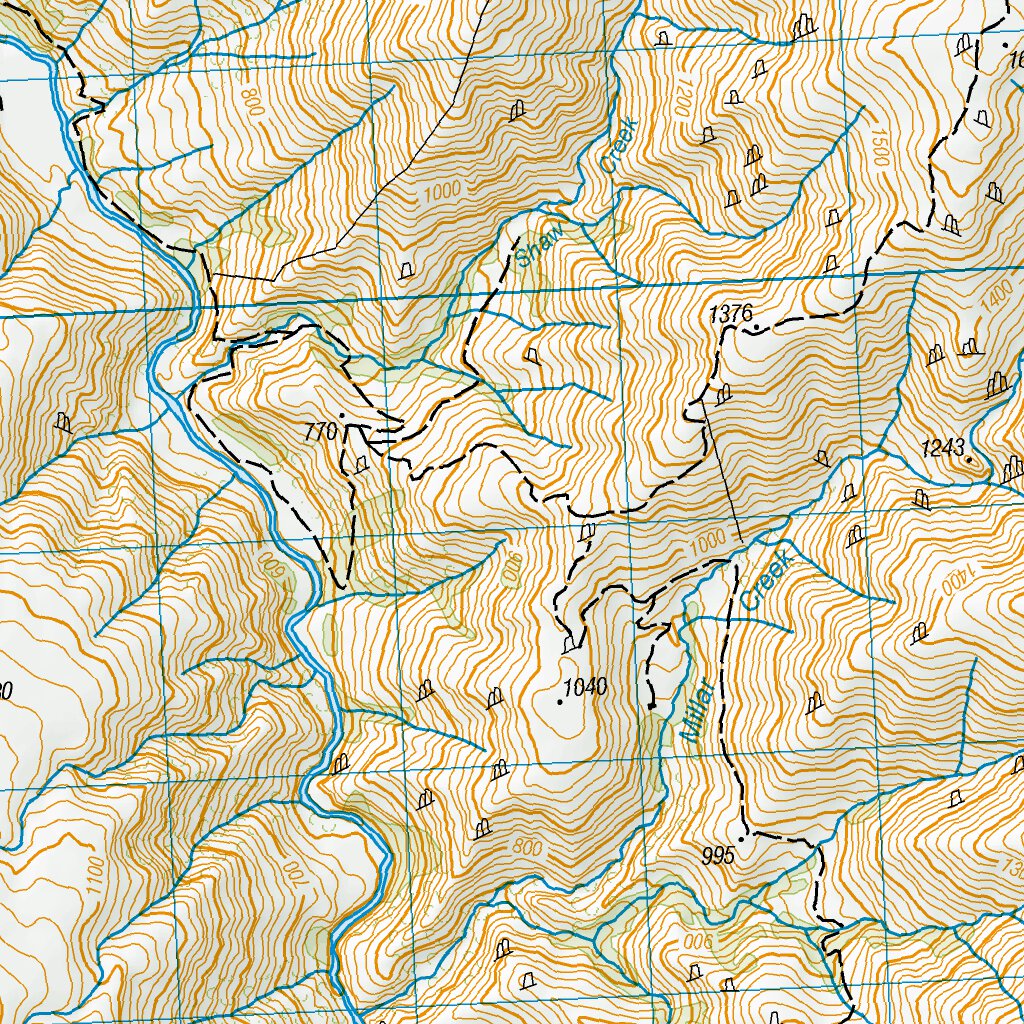 CB16 - Naseby Map by Land Information New Zealand | Avenza Maps
