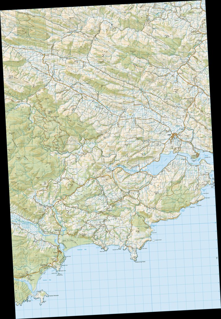 CG14 - Owaka Map by Land Information New Zealand | Avenza Maps
