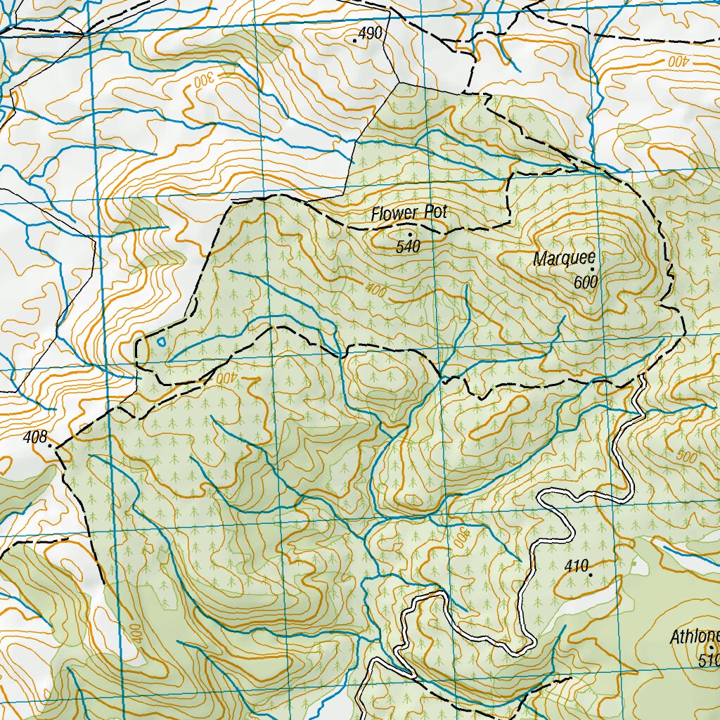 CG13 - Chaslands Map by Land Information New Zealand | Avenza Maps