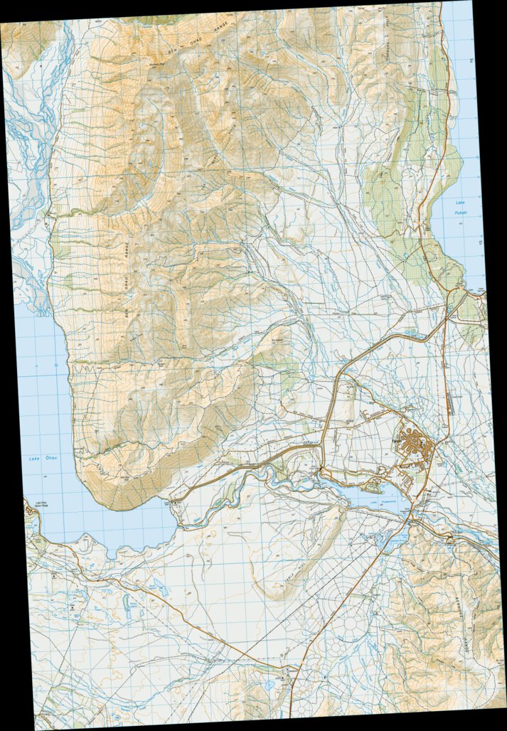 BZ15 - Twizel Map by Land Information New Zealand | Avenza Maps