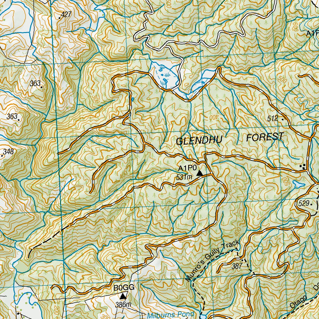 CE14 - Lawrence Map by Land Information New Zealand | Avenza Maps