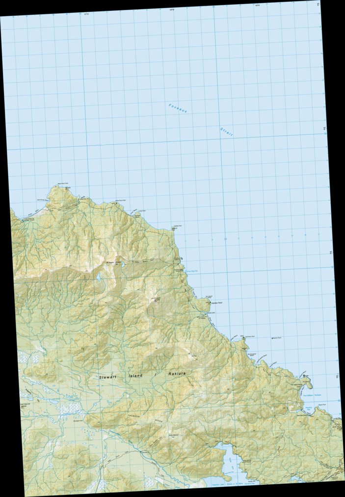 CH09 - Mount Anglem / Hananui Map by Land Information New Zealand ...
