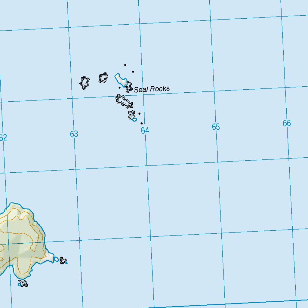 CH11 - Ruapuke Island Map by Land Information New Zealand | Avenza Maps
