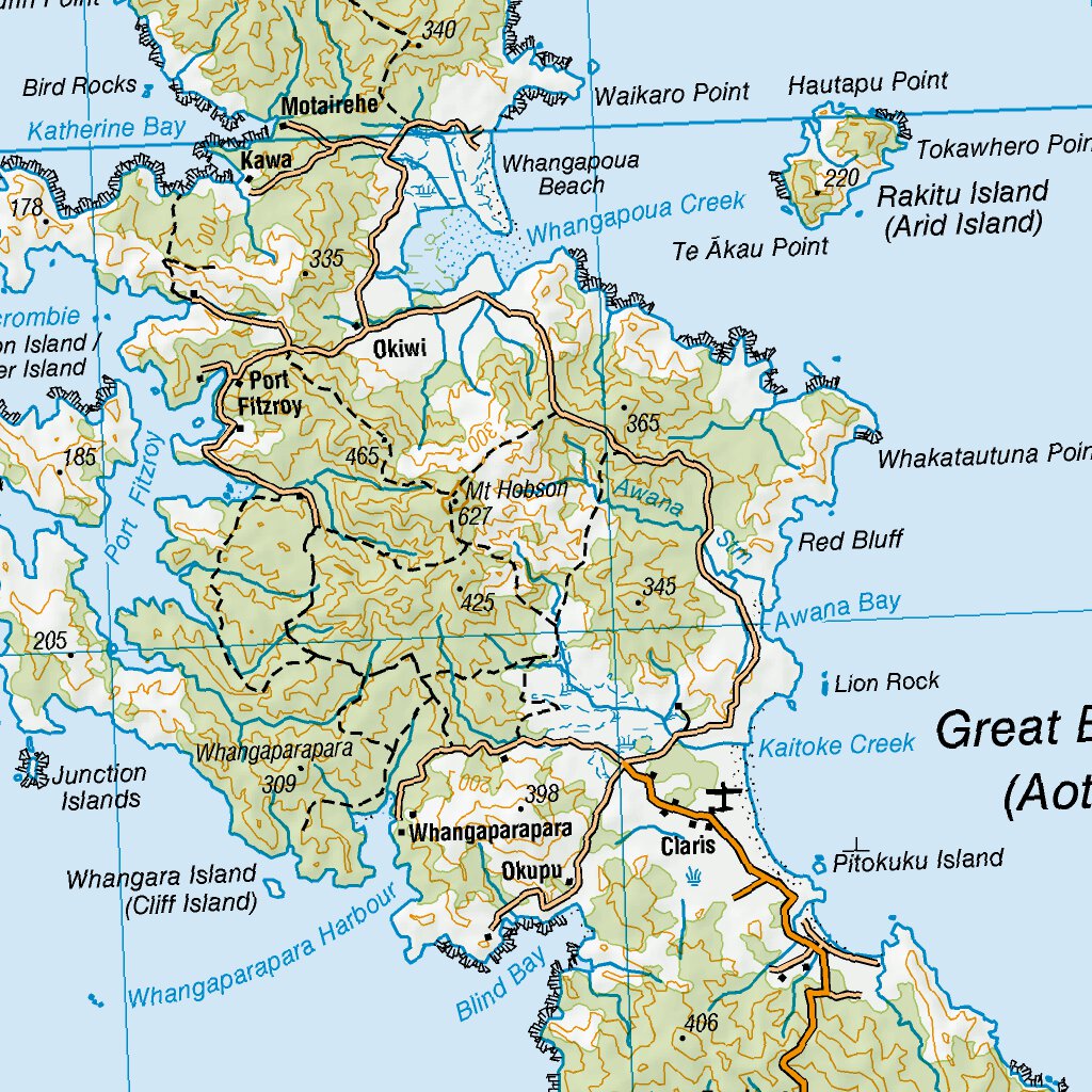 250-3 - Warkworth Map by Land Information New Zealand | Avenza Maps