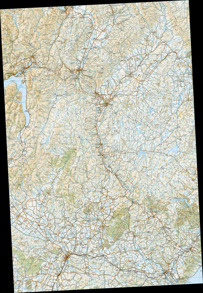 250-26 - Alexandra Map by Land Information New Zealand | Avenza Maps