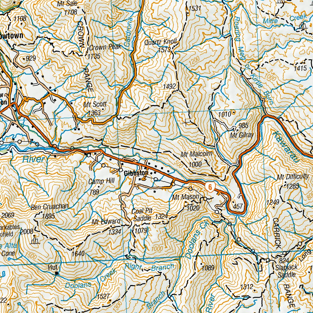 250-26 - Alexandra Map by Land Information New Zealand | Avenza Maps