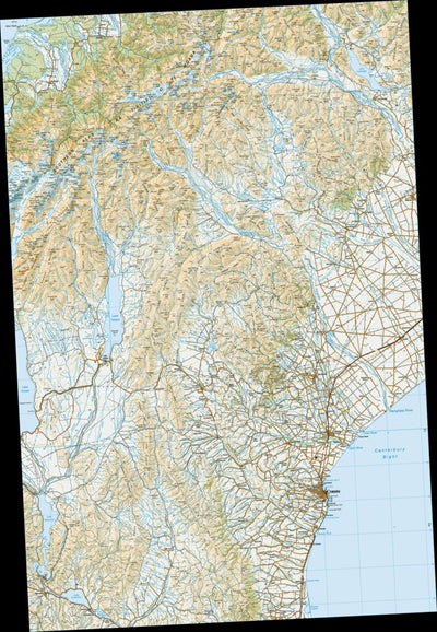 250-22 - Timaru Map by Land Information New Zealand | Avenza Maps