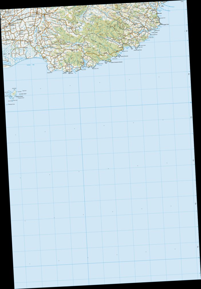 250-30 - Owaka Map by Land Information New Zealand | Avenza Maps