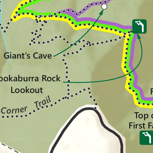 Morialta Conservation Park - Morialta Falls Map by Department for ...