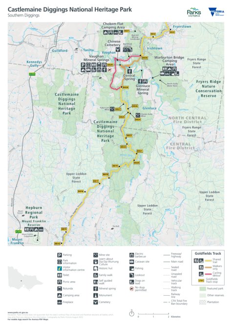Castlemaine Diggings National Heritage Park (Southern Diggings) Visitor ...