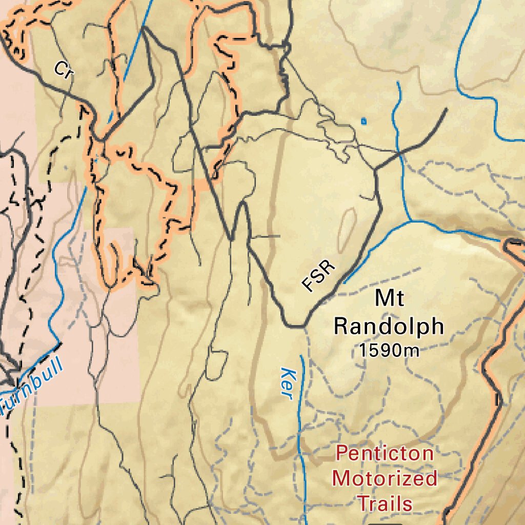 WMU 8-9 Okanagan Region – Hunting Topo BC Map by Backroad Mapbooks ...
