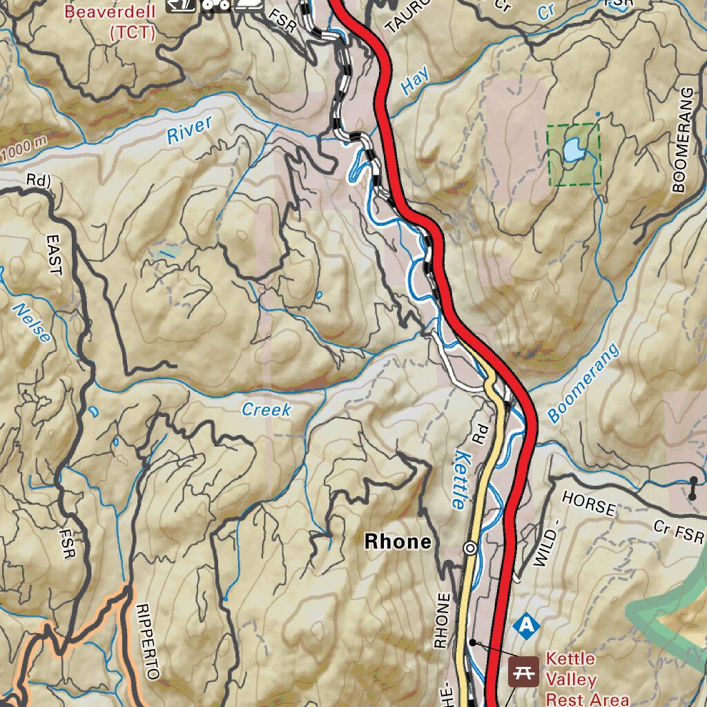 WMU 8-14 Okanagan Region – Hunting Topo BC Map by Backroad Mapbooks ...