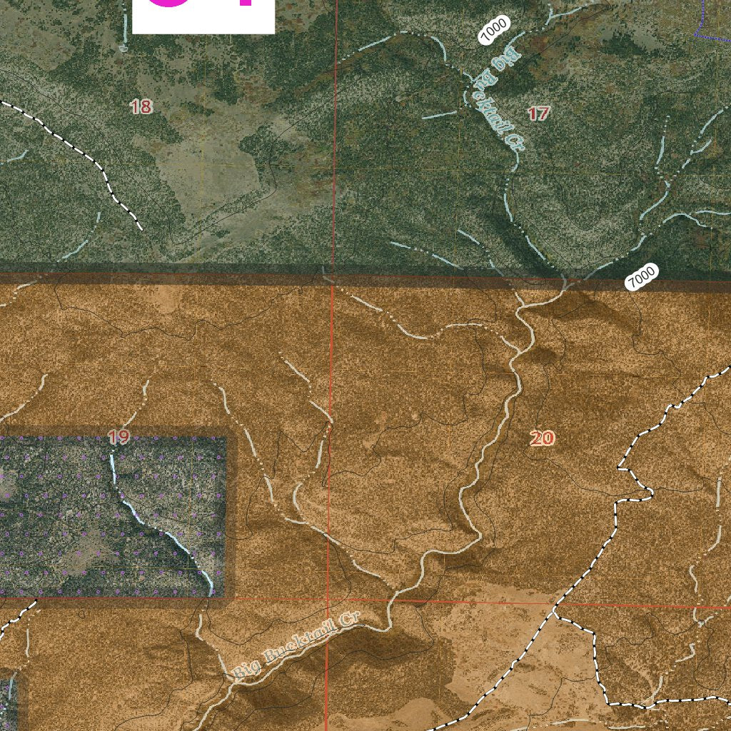 Recreational Land Usage - Nucla/Naturita Area Map by San Juan Mapping ...