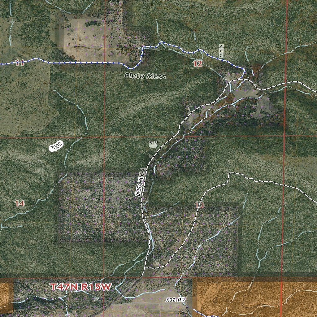 Recreational Land Usage - Nucla/Naturita Area Map by San Juan Mapping ...